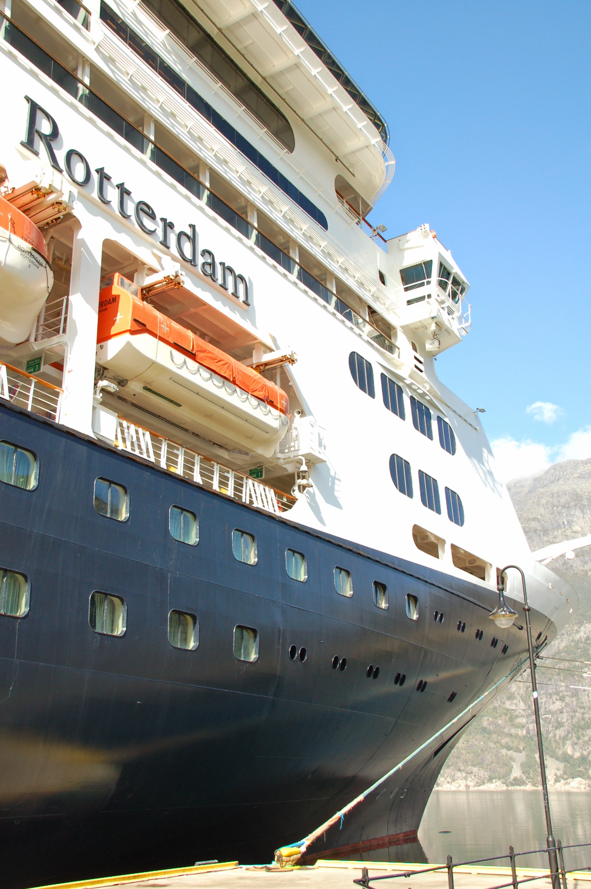 Afscheid van de MS Rotterdam – Living Blue met Machteld